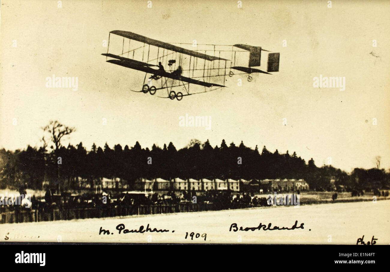 The Paulhan Biplane was an early aircraft designed and flown by the ...