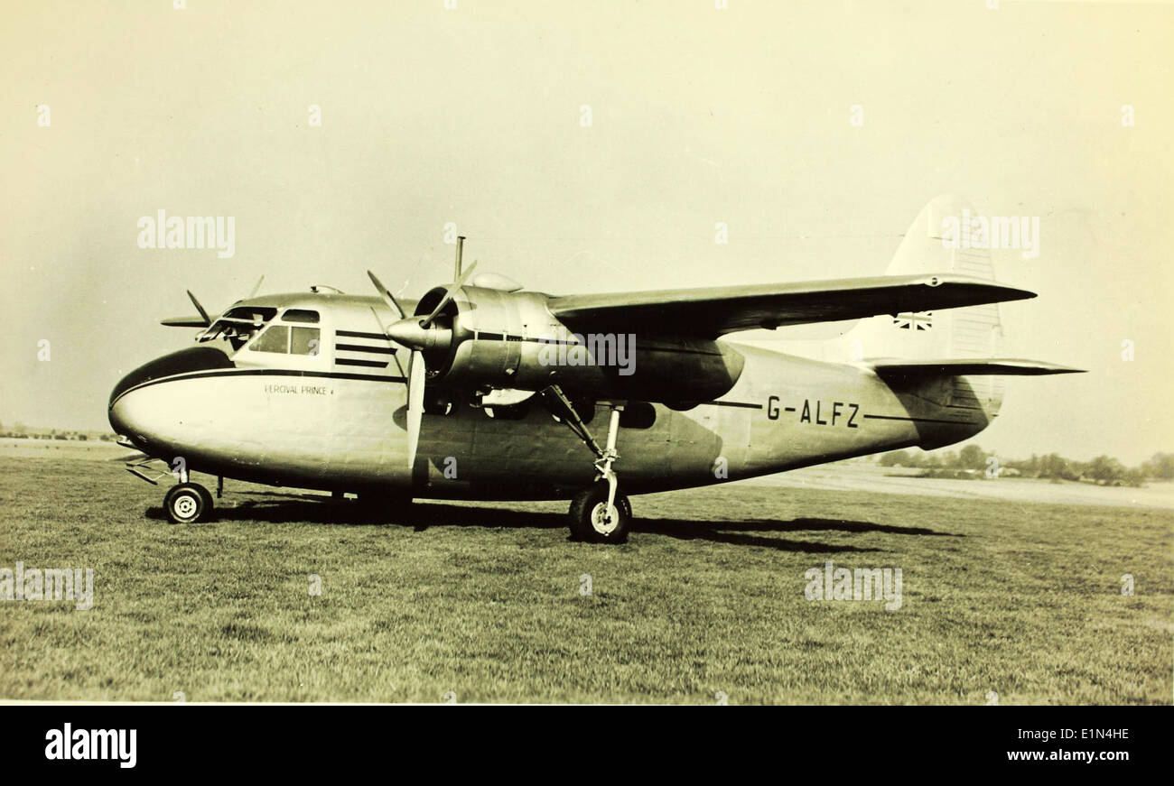 The Percival P.50 Prince was a British light aircraft designed in the ...