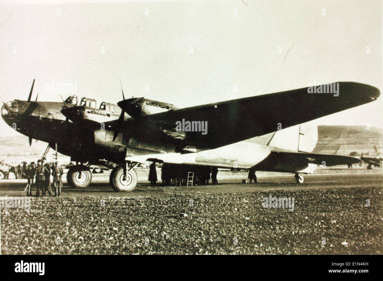 The Petlyakov Pe-8 was a Soviet heavy bomber used during World War II ...