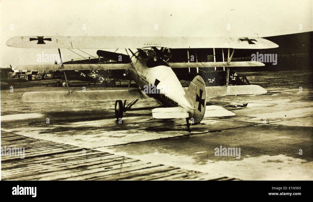 The Pfalz Dr.I was a German World War I triplane fighter known for its ...