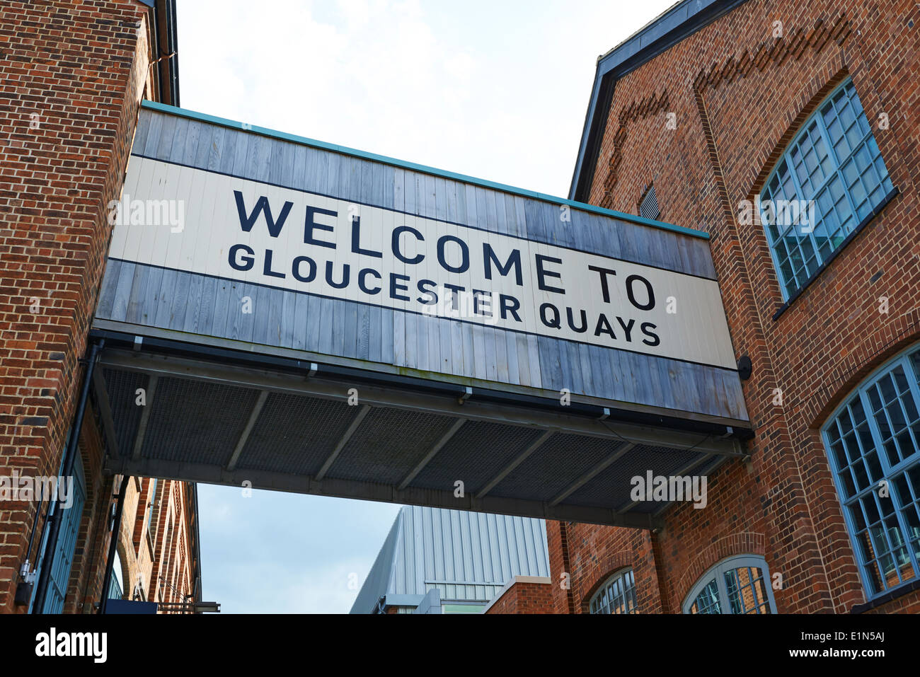 Gloucester Quays The Docks Gloucester Gloucestershire UK Stock Photo ...