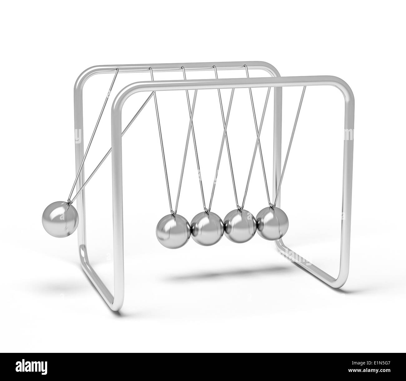 Action sequence concept background - Newton's cradle executive Stock ...