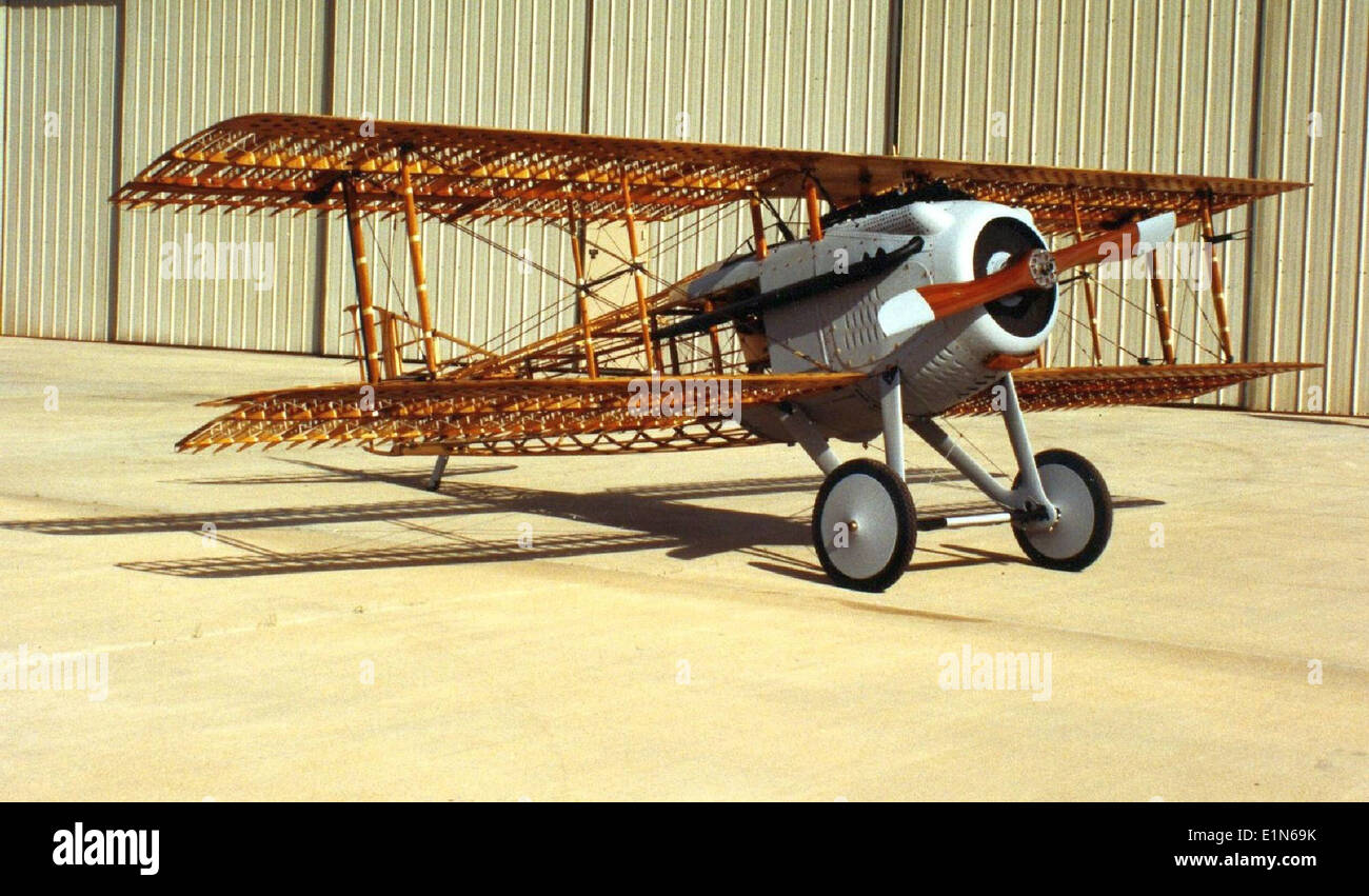 The SPAD VII was a French biplane fighter aircraft used during World ...