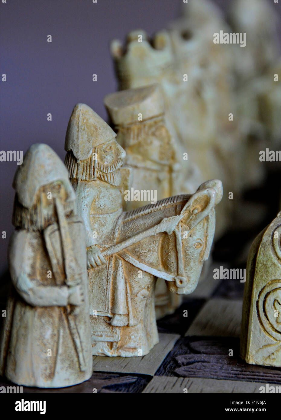 Lewis chess pieces hi-res stock photography and images - Alamy