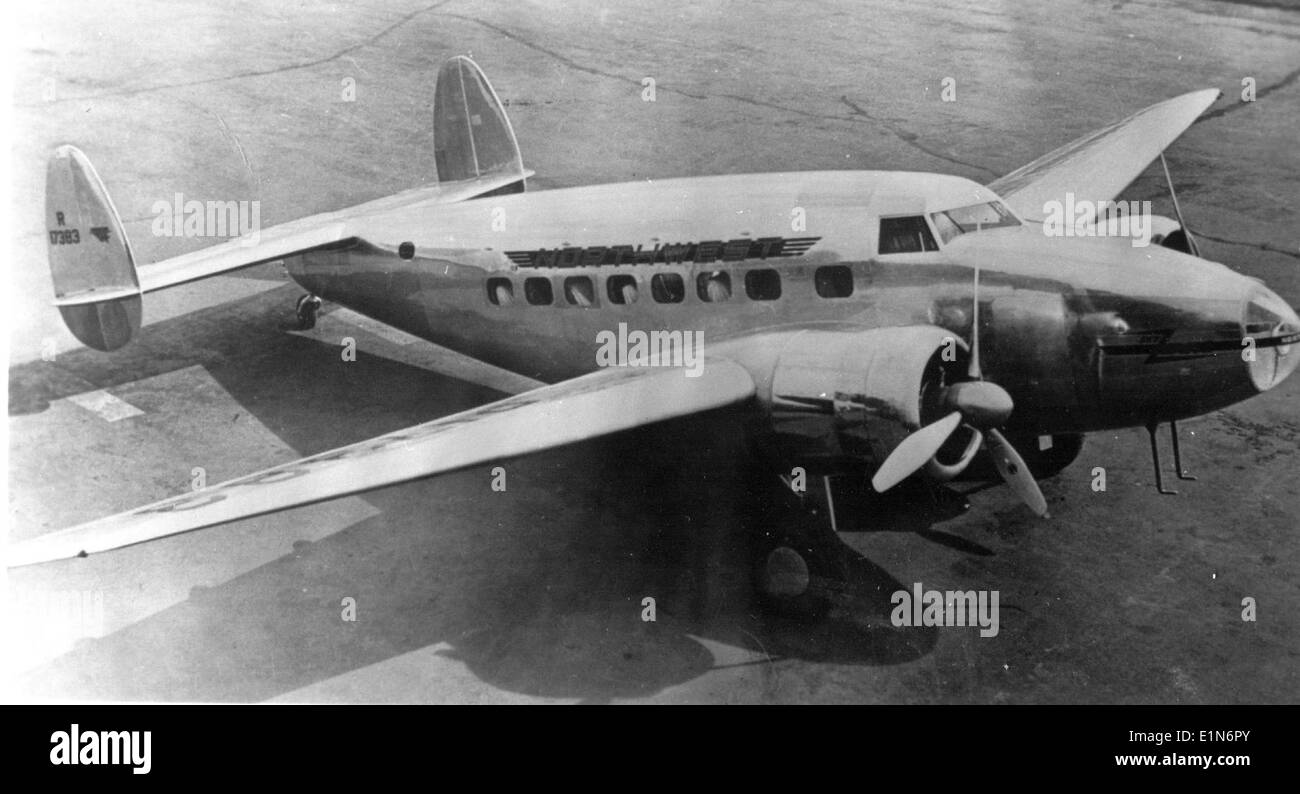The Lockheed Model 14 Super Electra is a historic aircraft designed for ...