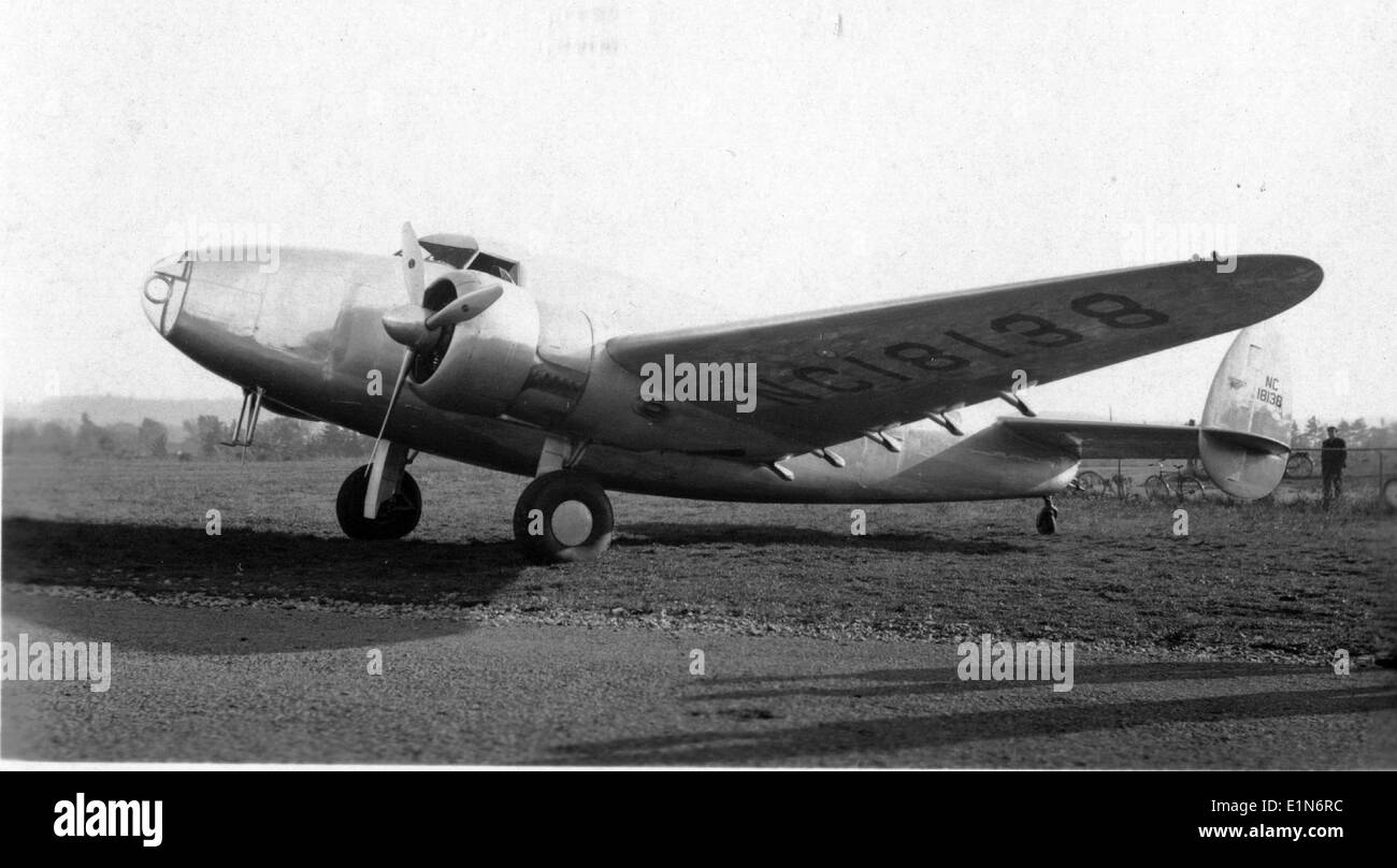 The Lockheed Model 14-N3 Super Electra, NC18138, was an advanced ...