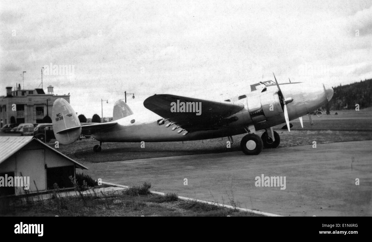 The Lockheed Model 14-N3 Super Electra was an advanced airliner ...