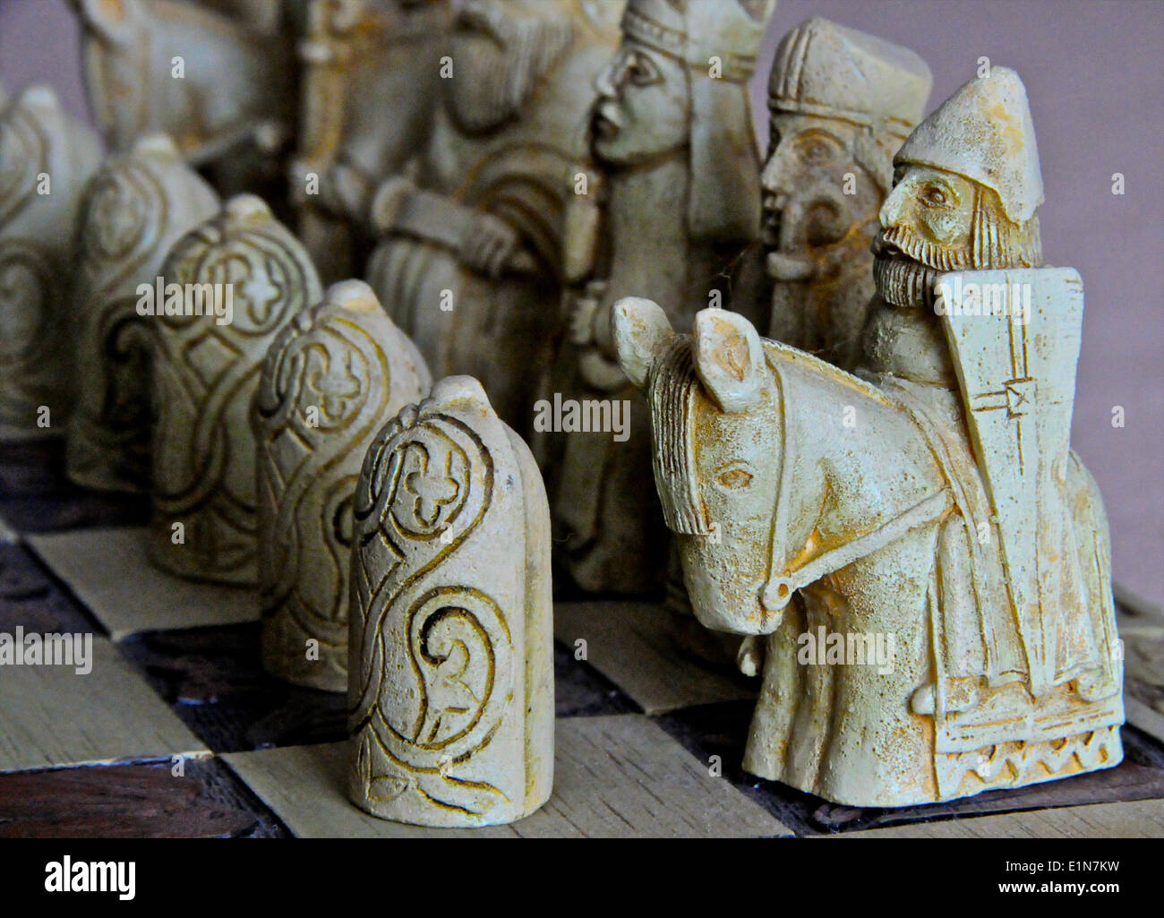 Lewis chessmen hi-res stock photography and images - Alamy