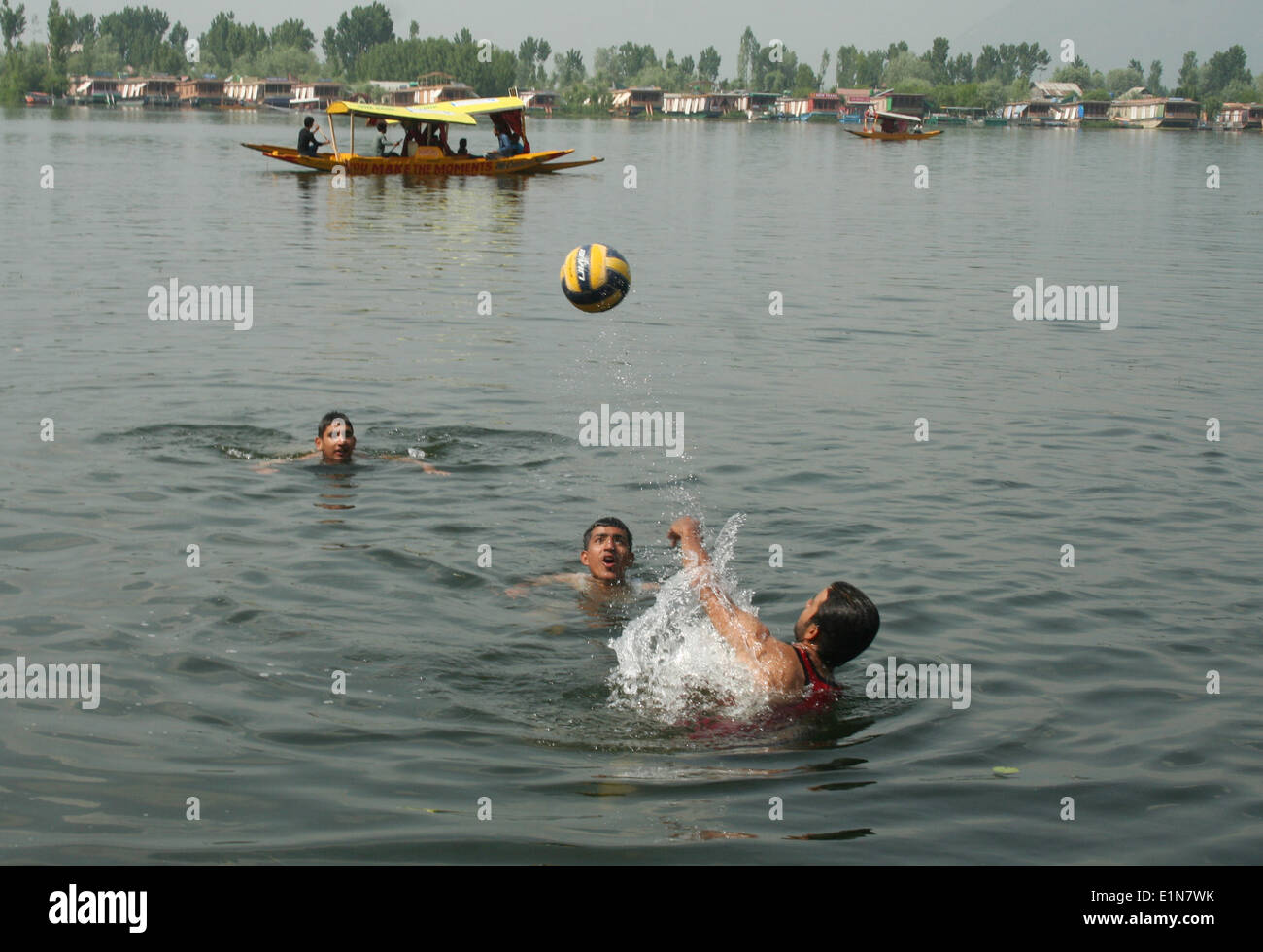 Kashmir boys lake hi-res stock photography and images - Alamy