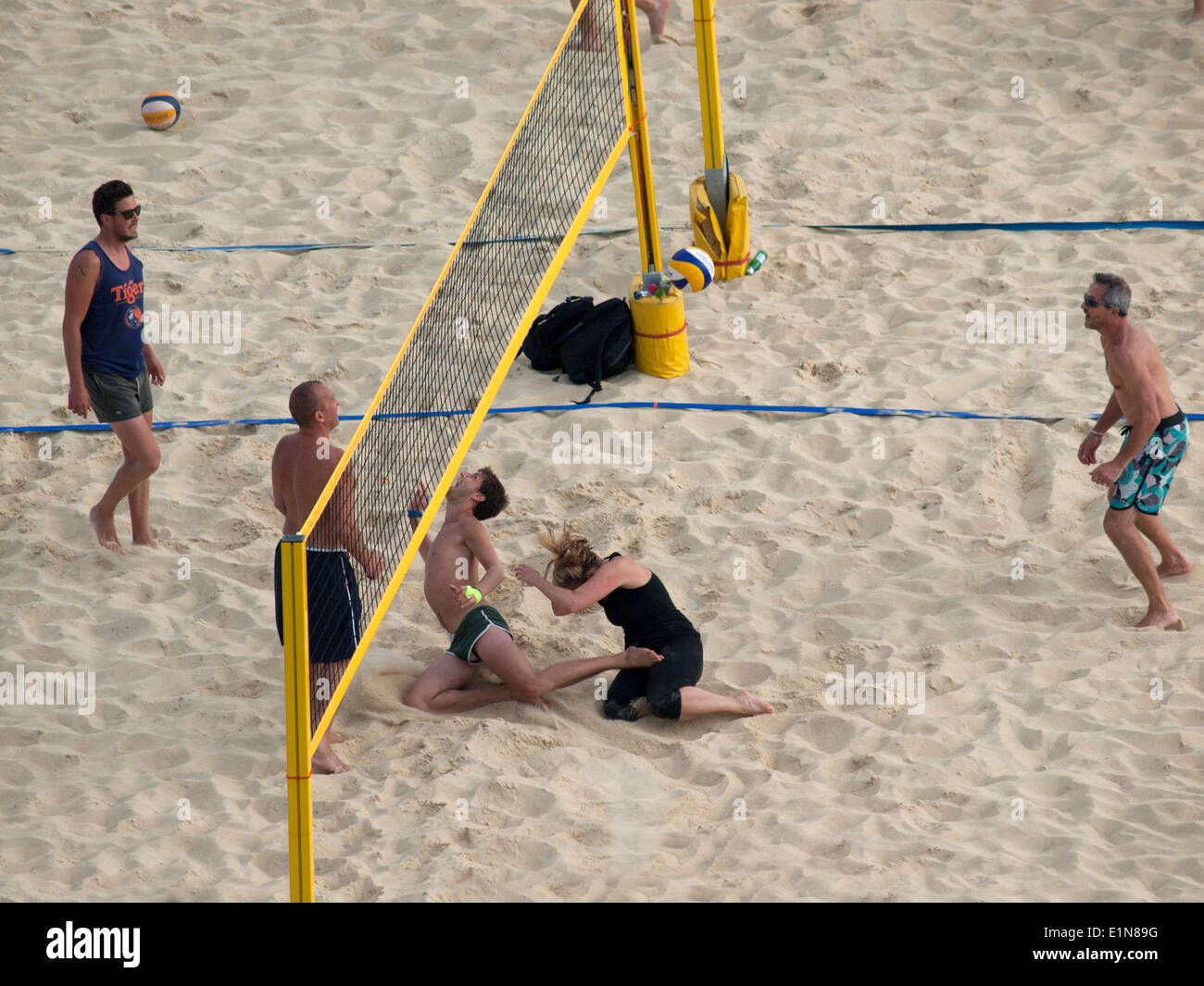 Yellowave beach volleyball brighton hi-res stock photography and images ...