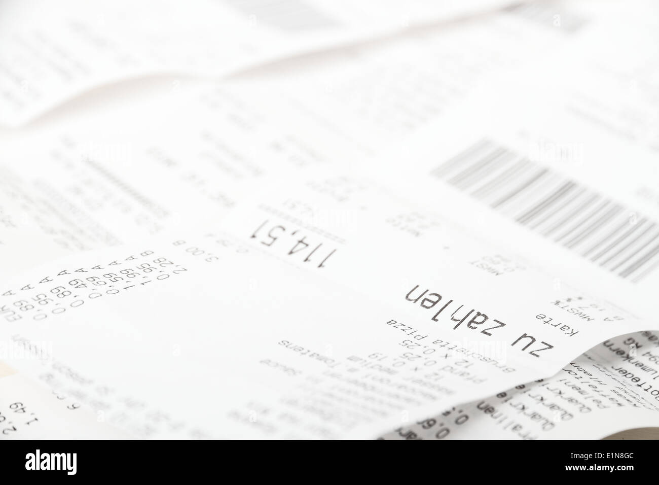 Bill invoice hi-res stock photography and images - Alamy