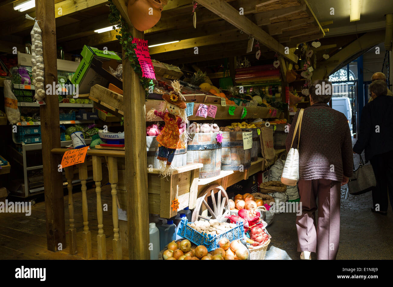 Tenby market hi-res stock photography and images - Alamy