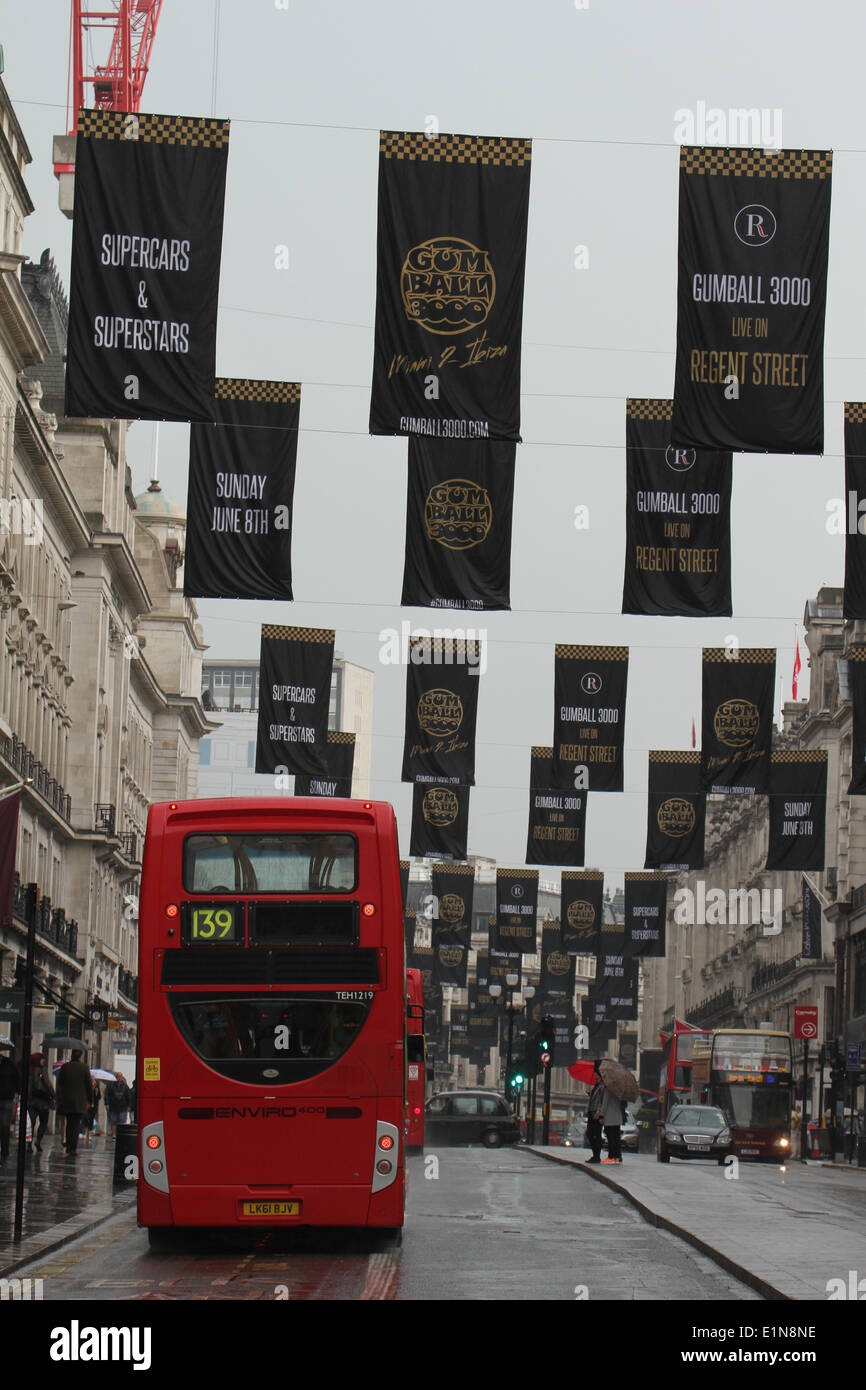 Flags seen on bus hi-res stock photography and images - Alamy