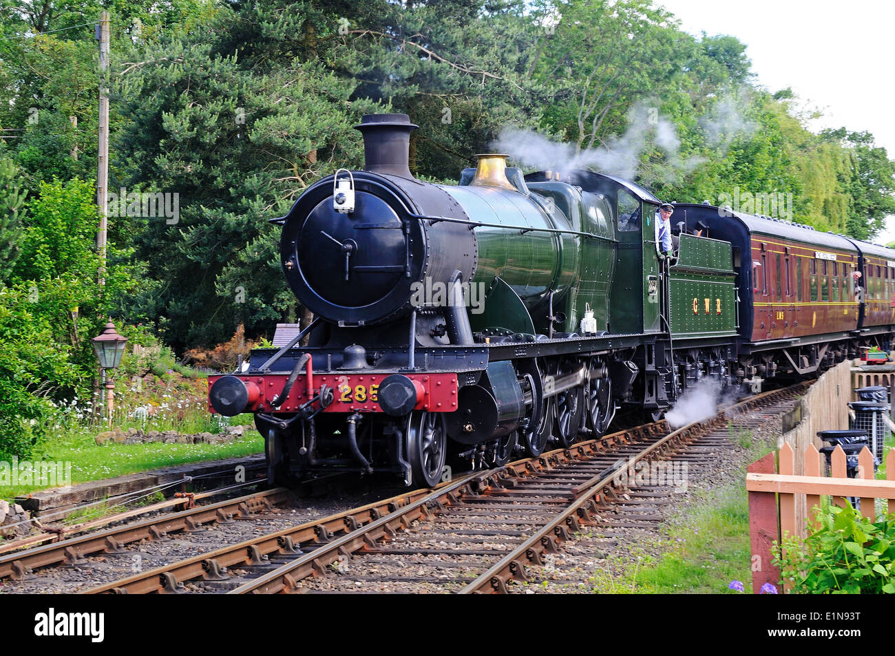 Great Western Railways 2-8-0 heavy goods locomotive number 2857 ...
