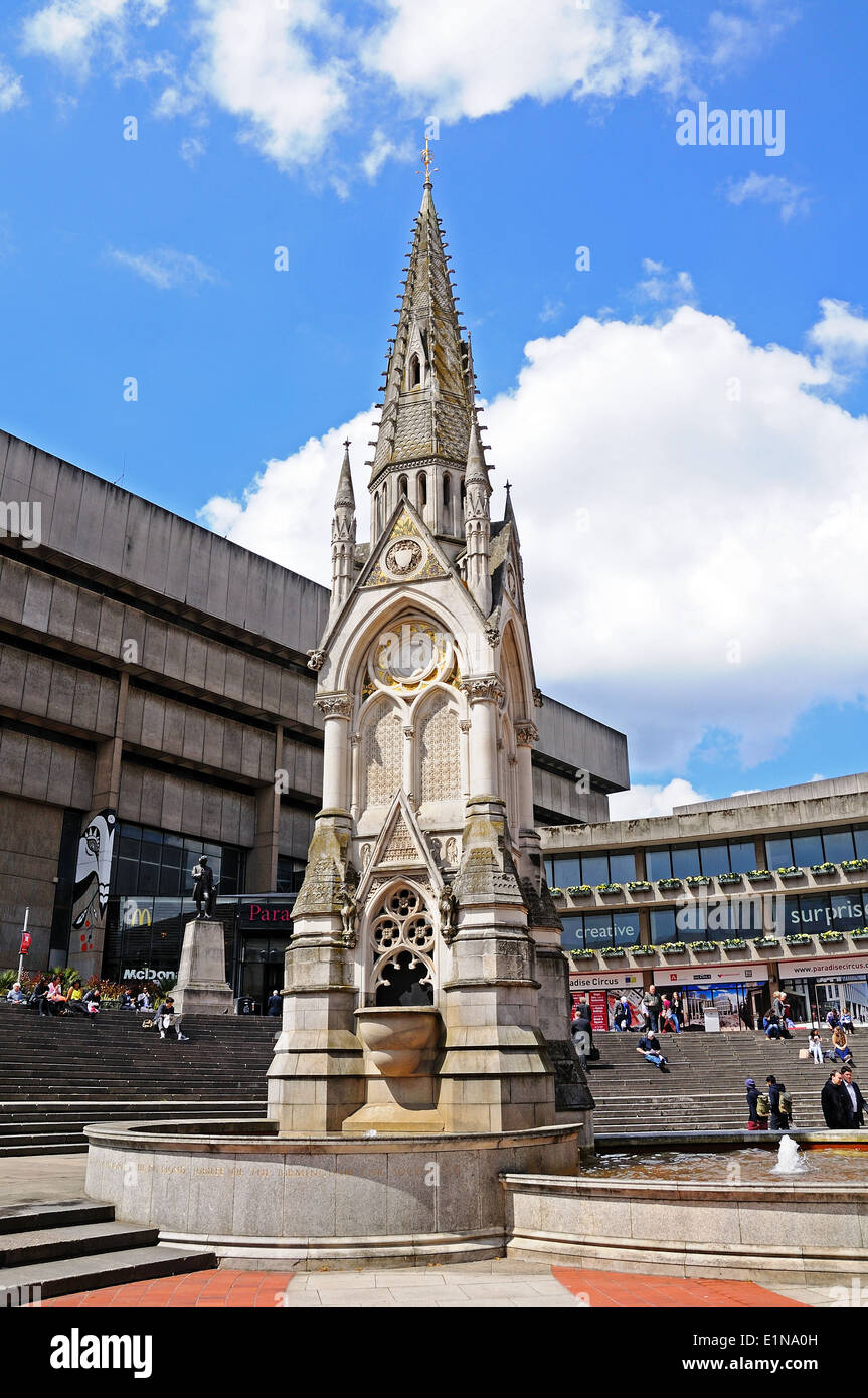 Chamberlain memorial in chamberlain square hi-res stock photography and ...