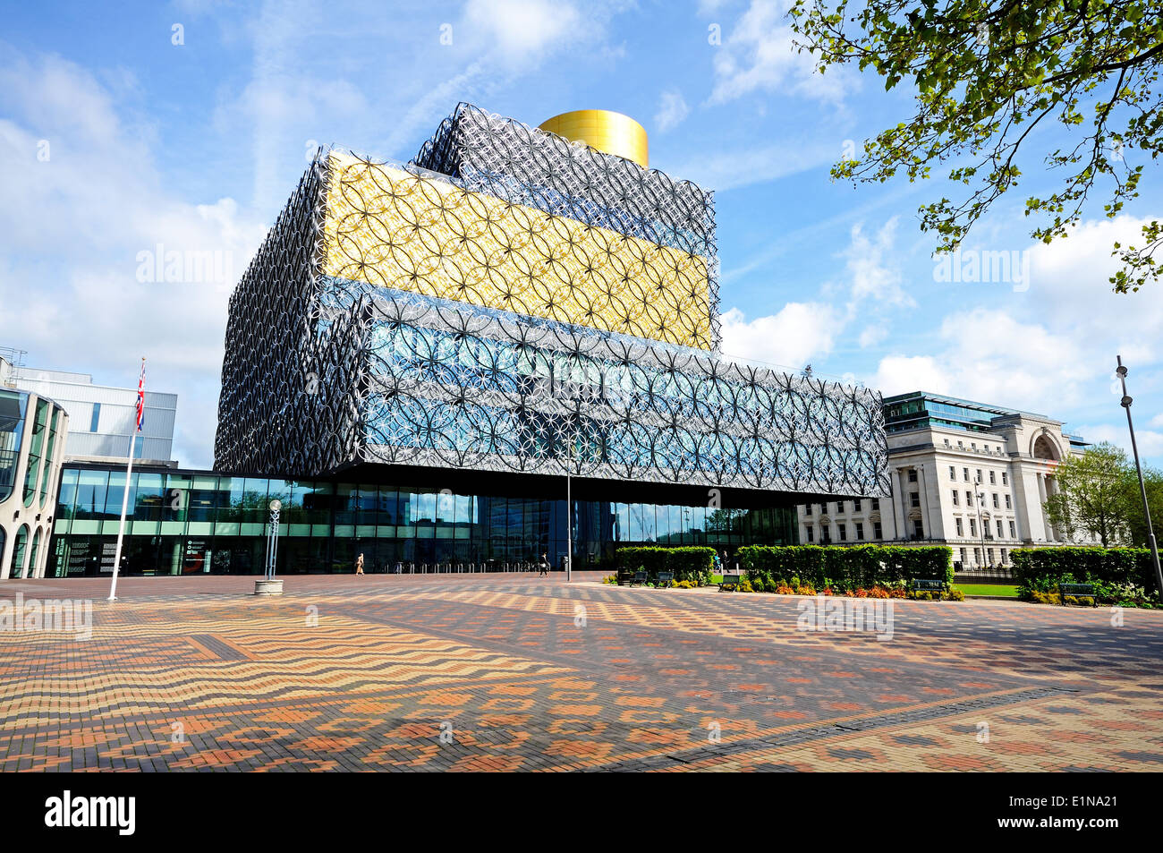 The Library of Birmingham, Centenary Square, Birmingham, England, UK ...