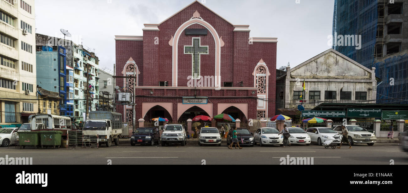 Yangon, Yangon Region, Myanmar. 7th June, 2014. The U Naw Memorial ...