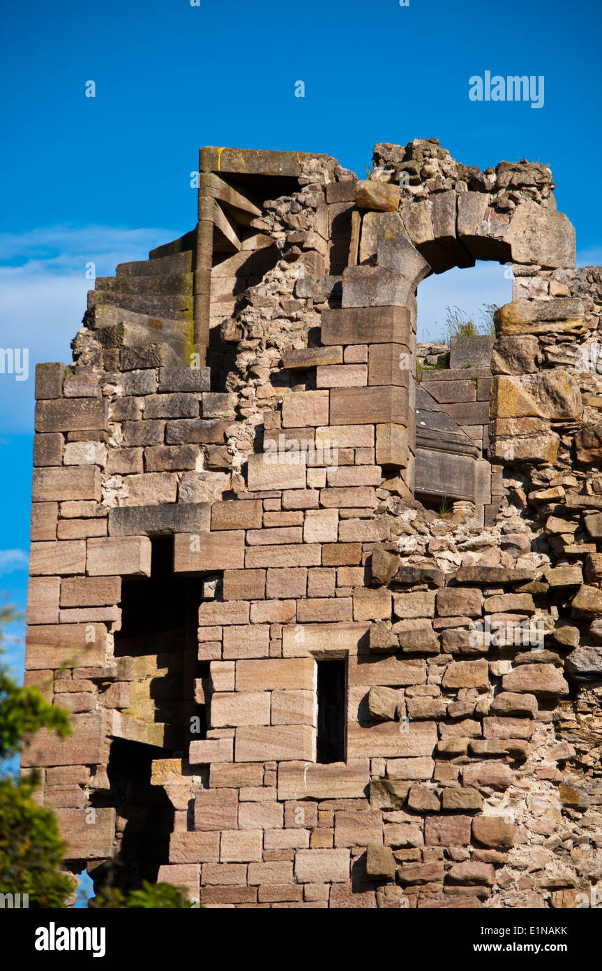 Spiral stair case staircase in ruined castle Stairway to heaven Stock ...