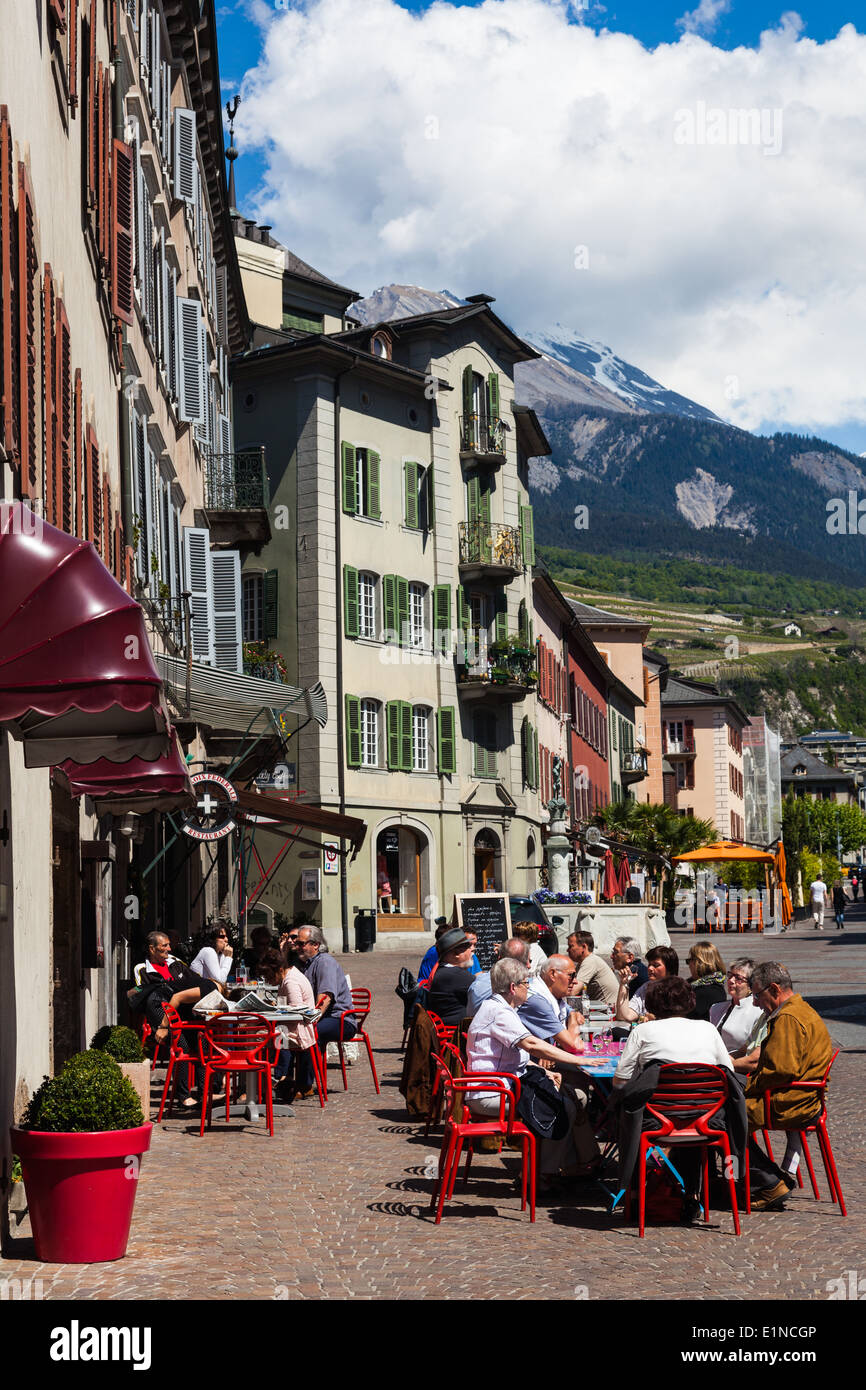 Sion switzerland street hi-res stock photography and images - Alamy