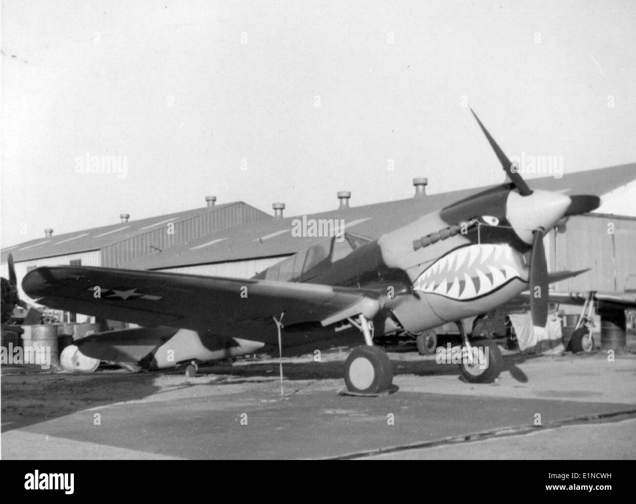 Curtiss p 40n warhawk Black and White Stock Photos & Images - Alamy