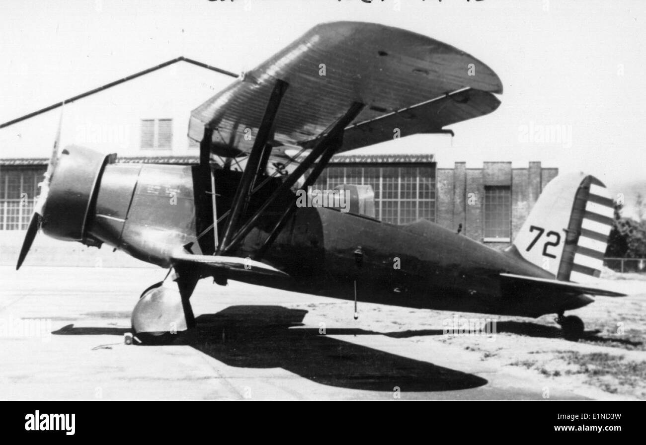This image shows the Curtiss Y1O-40B, a U.S. Army observation aircraft ...