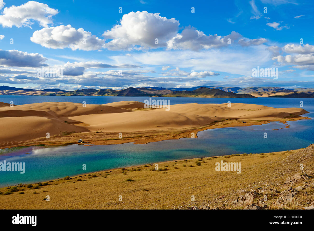 Mongolia, Zavkhan province, Khar Nuur lake Stock Photo - Alamy
