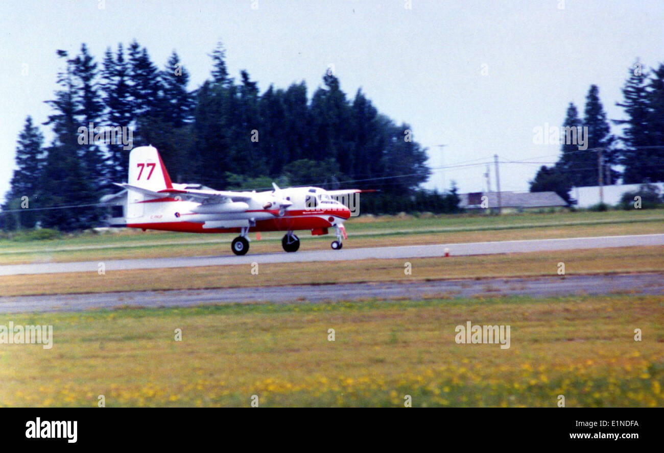 The Grumman CS2F-2 Tracker, shown here with registration RCN 1595 and C ...