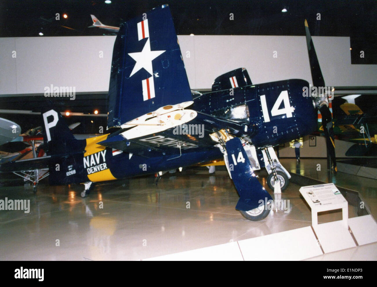 The Grumman F8F-2 Bearcat, with registration N700F, is part of the ...