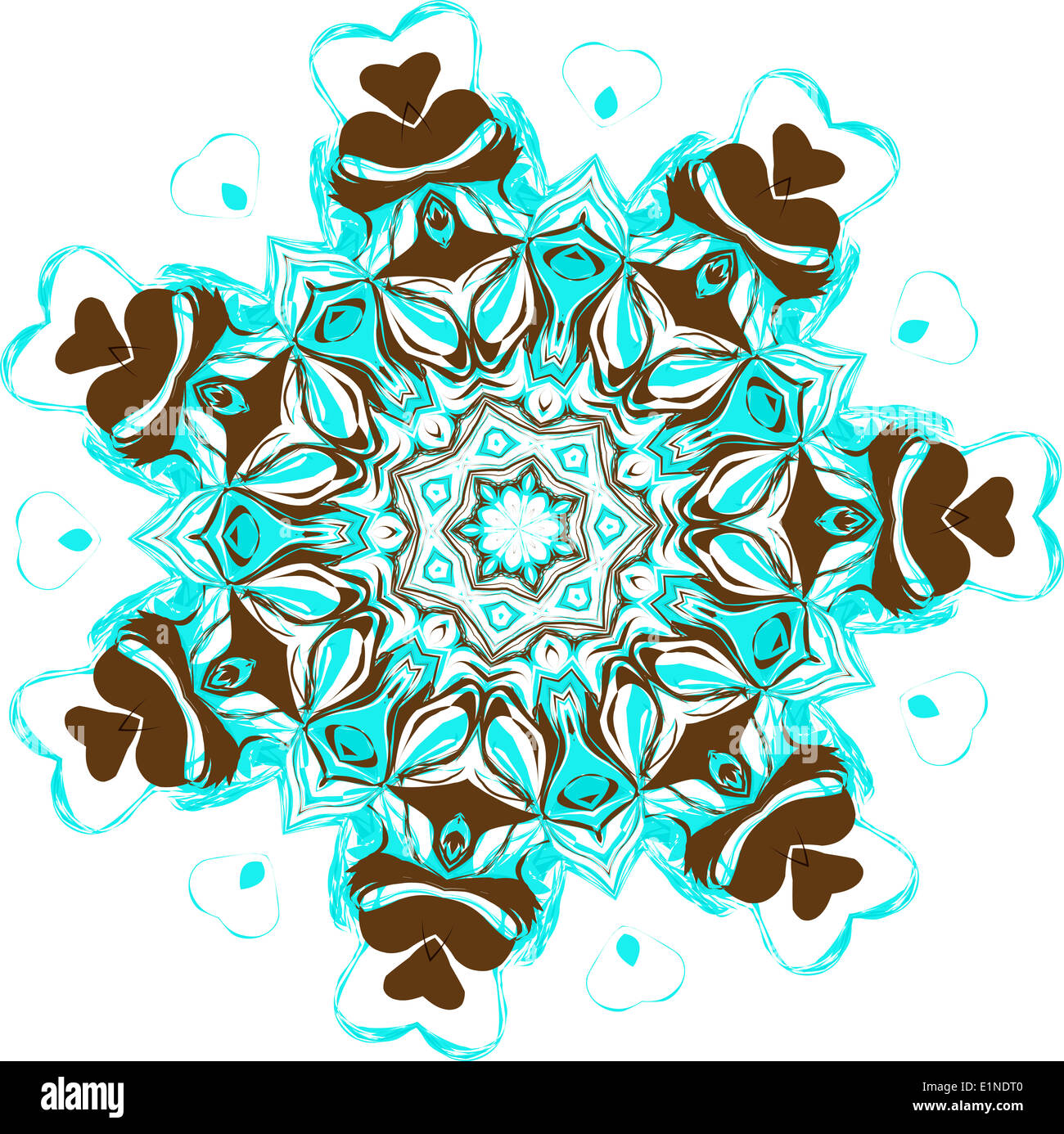 Vector background with decorative ethnic colors. Use for wallpaper and ...