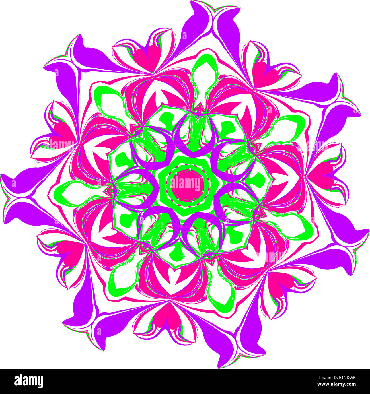 Vector background with decorative ethnic colors. Use for wallpaper and ...