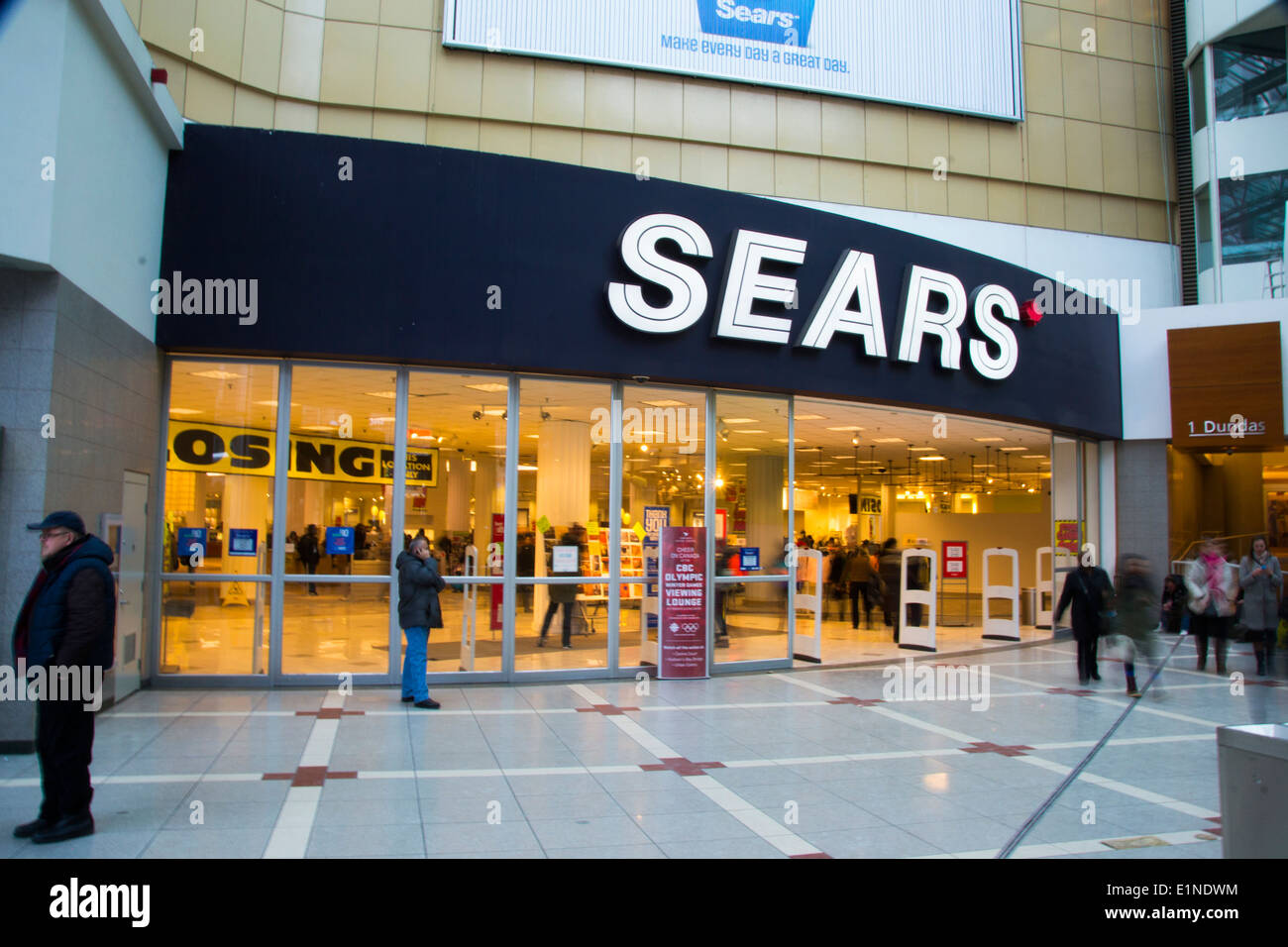 Sears store interior hi-res stock photography and images - Alamy