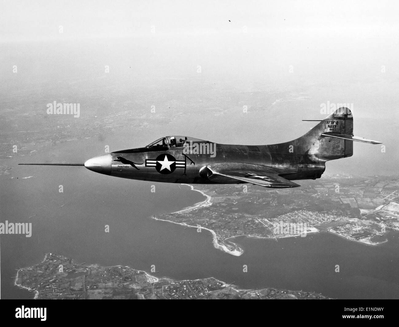 The Grumman XF9F-2 Panther, serial number 122475, is a significant ...