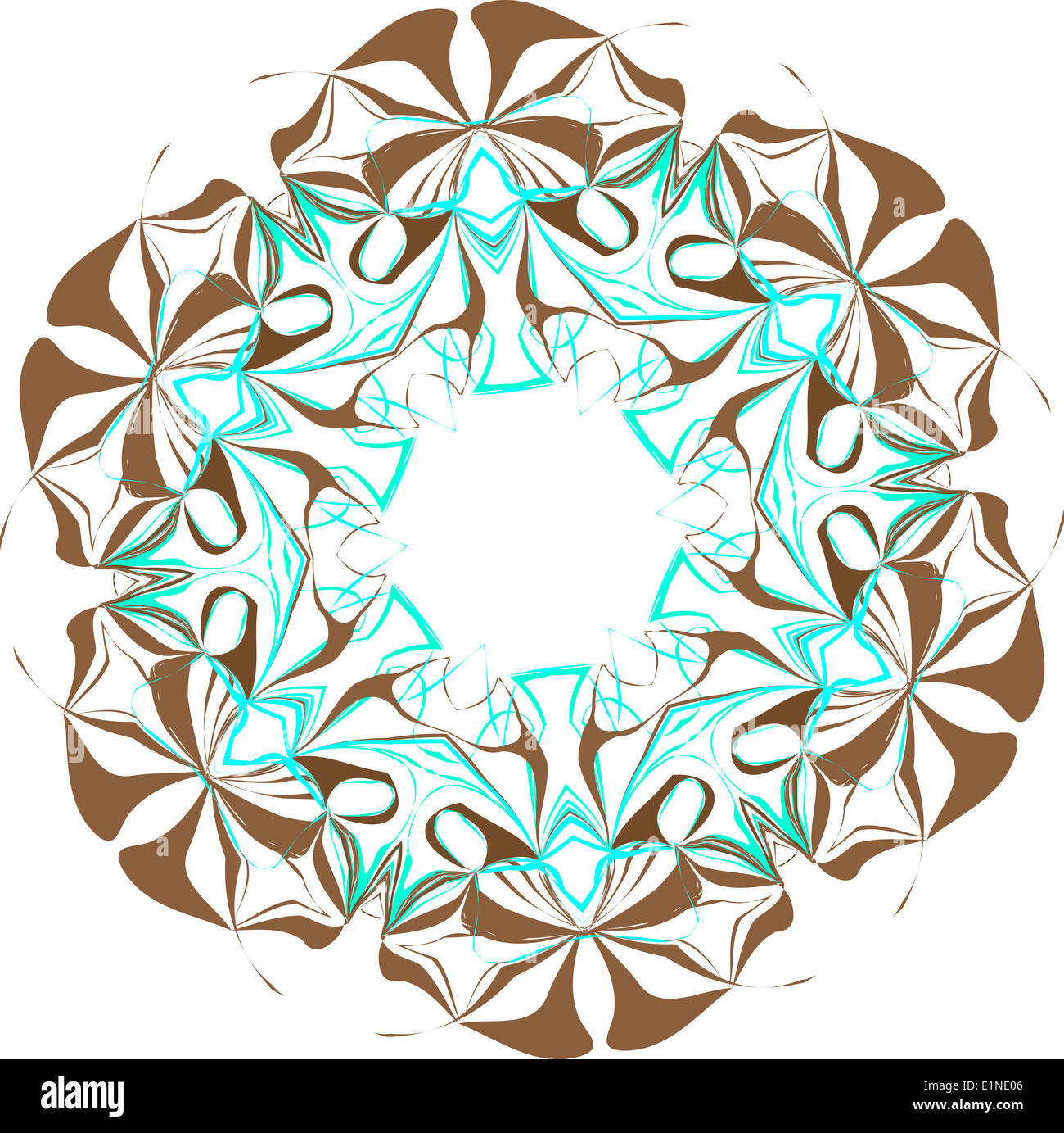 Vector background with decorative ethnic colors. Use for wallpaper and ...