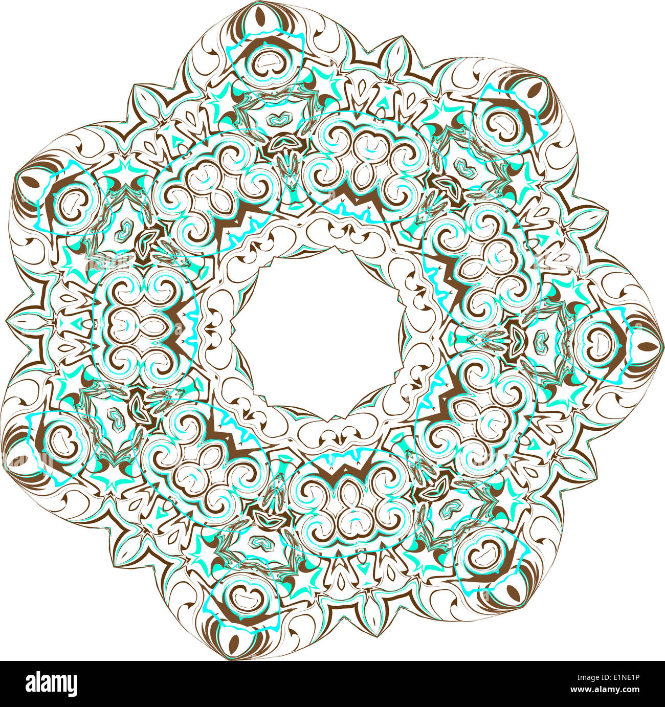 Vector background with decorative ethnic colors. Use for wallpaper and ...