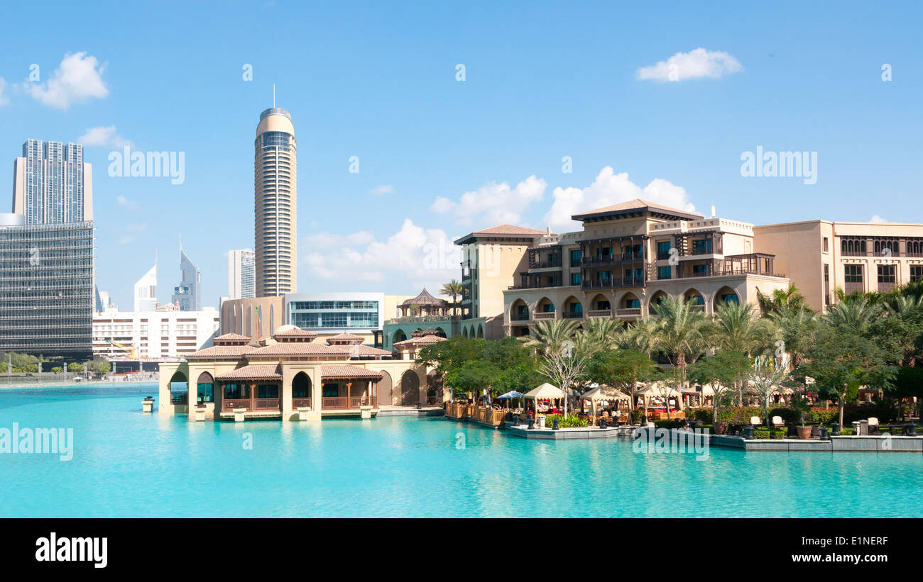 Burj khalifa dubai down town hi-res stock photography and images - Alamy