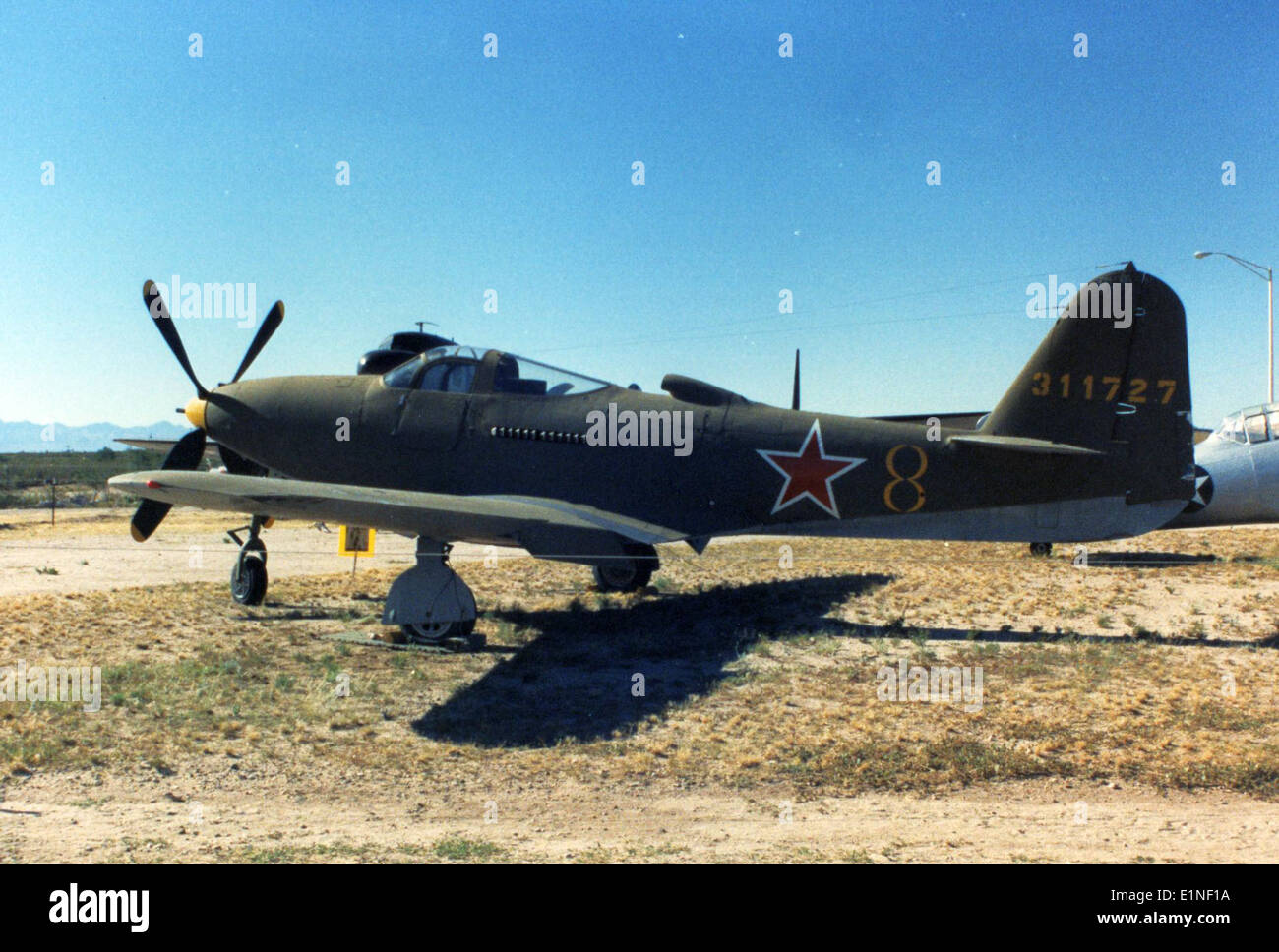 The Bell P-63E Kingcobra, with serial number 43-11727 and registration ...