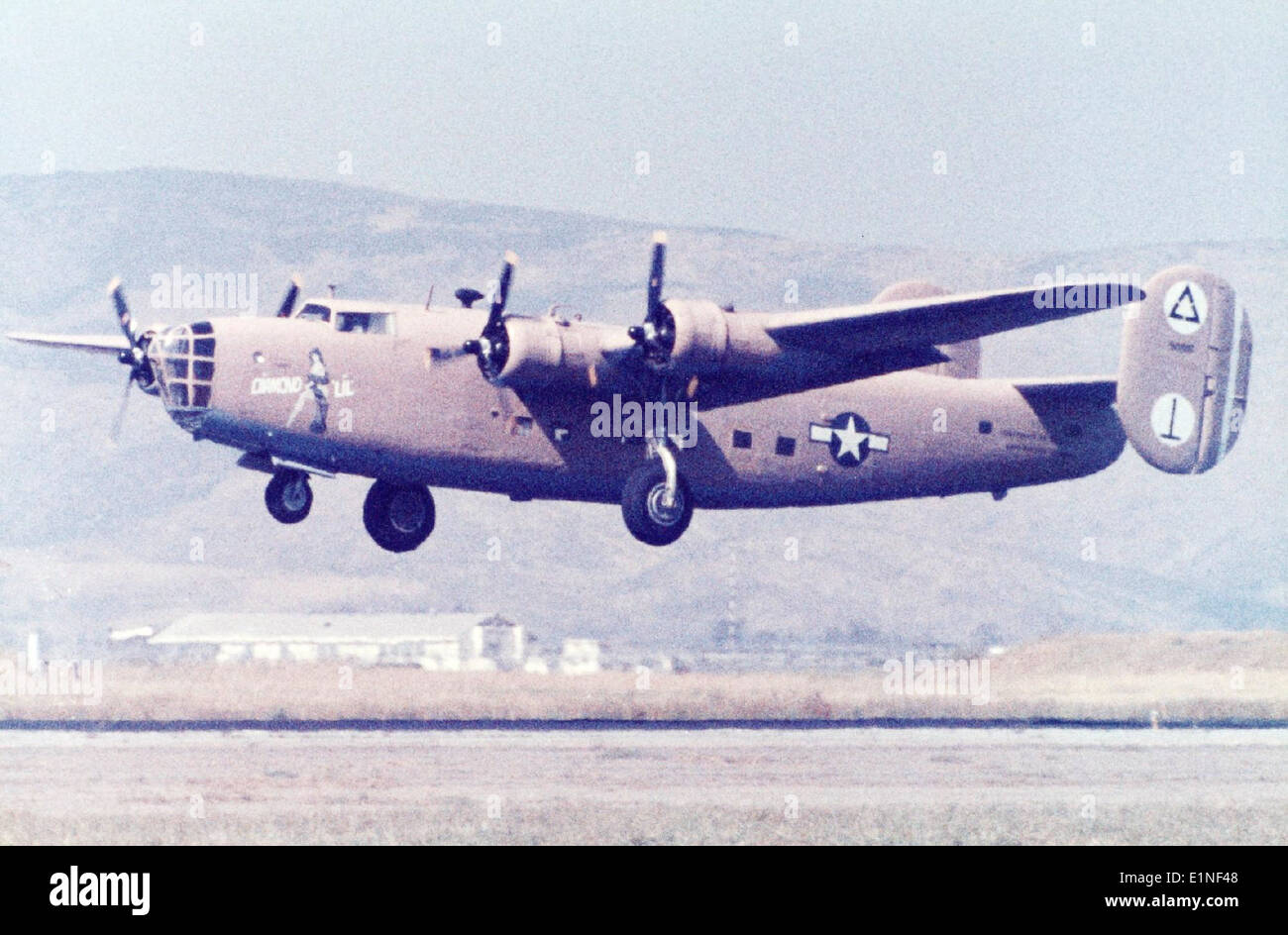 The Consolidated B-24A Liberator, also known as the LB-30, was one of ...