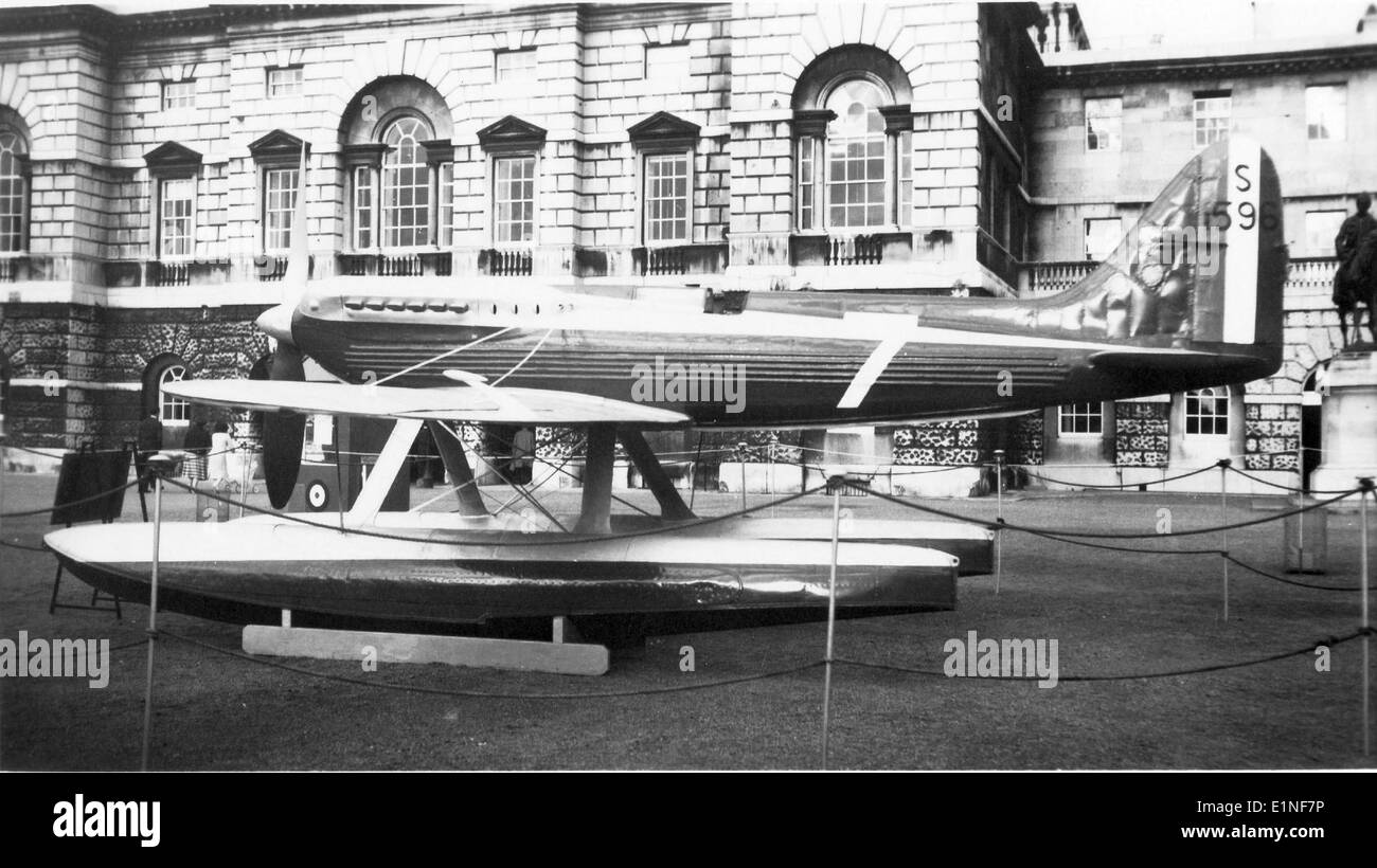 The Supermarine S.6A, registered N248, was a British racing seaplane ...