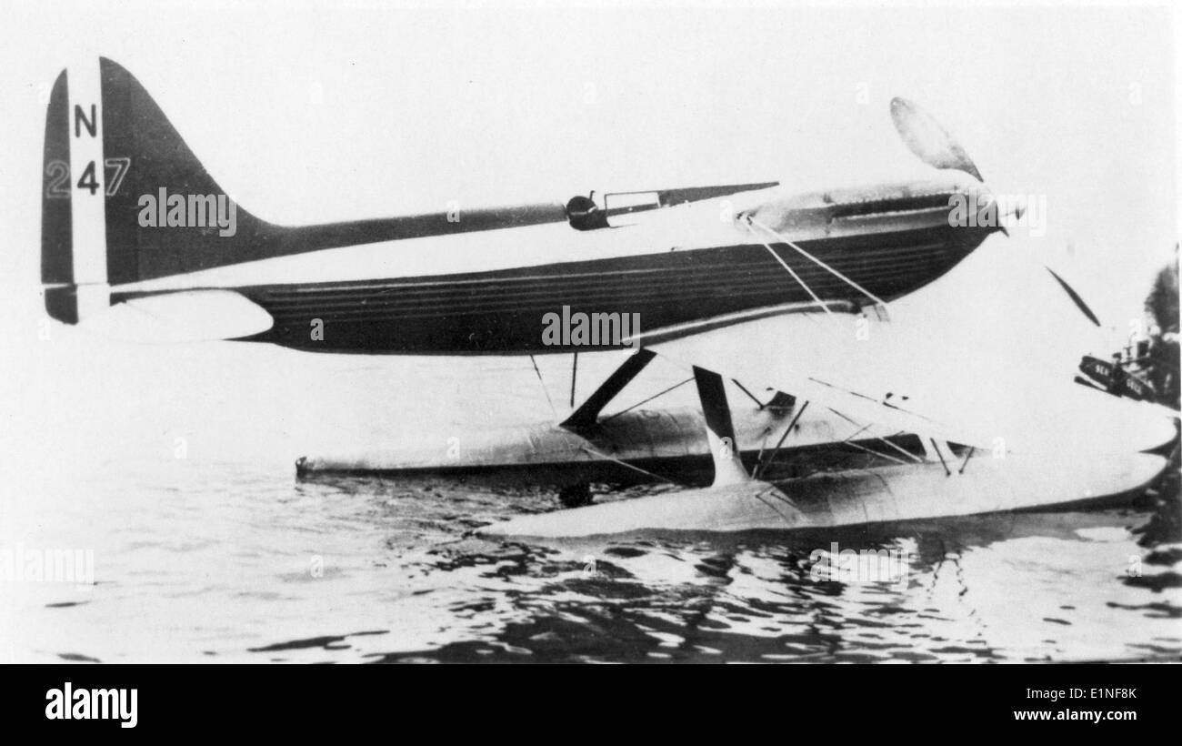 The Supermarine S.6B, registered N247, was a British racing seaplane ...