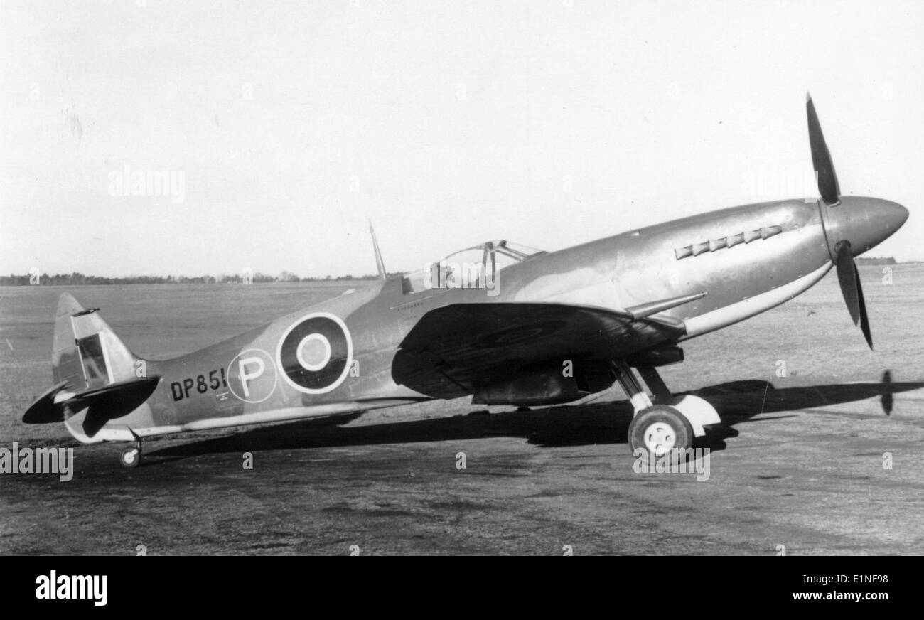 The Supermarine Spitfire Mk.21, registration DP851, was one of the ...