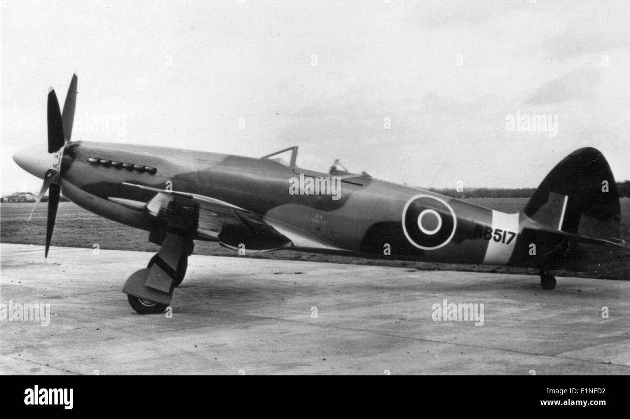 The Supermarine Spiteful Mk.14, registration RB517, was a British ...