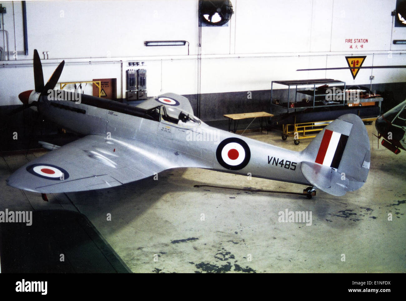 The Supermarine Spitfire Mk.24, registration VN485, is a British single ...