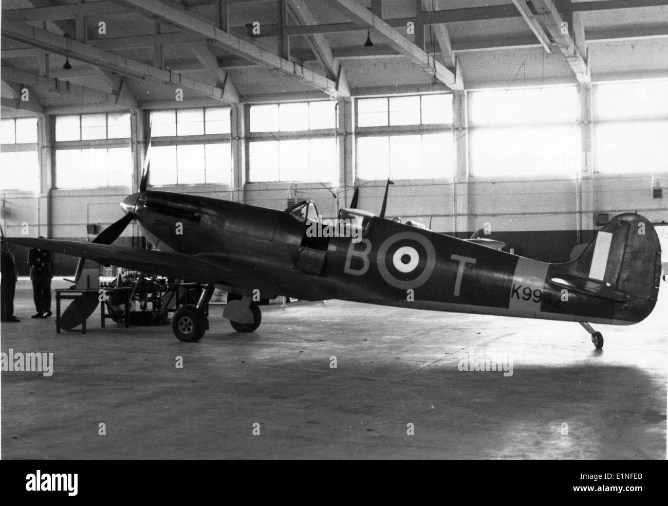 Supermarine Spitfire Mk.Ia, K9942 Stock Photo - Alamy