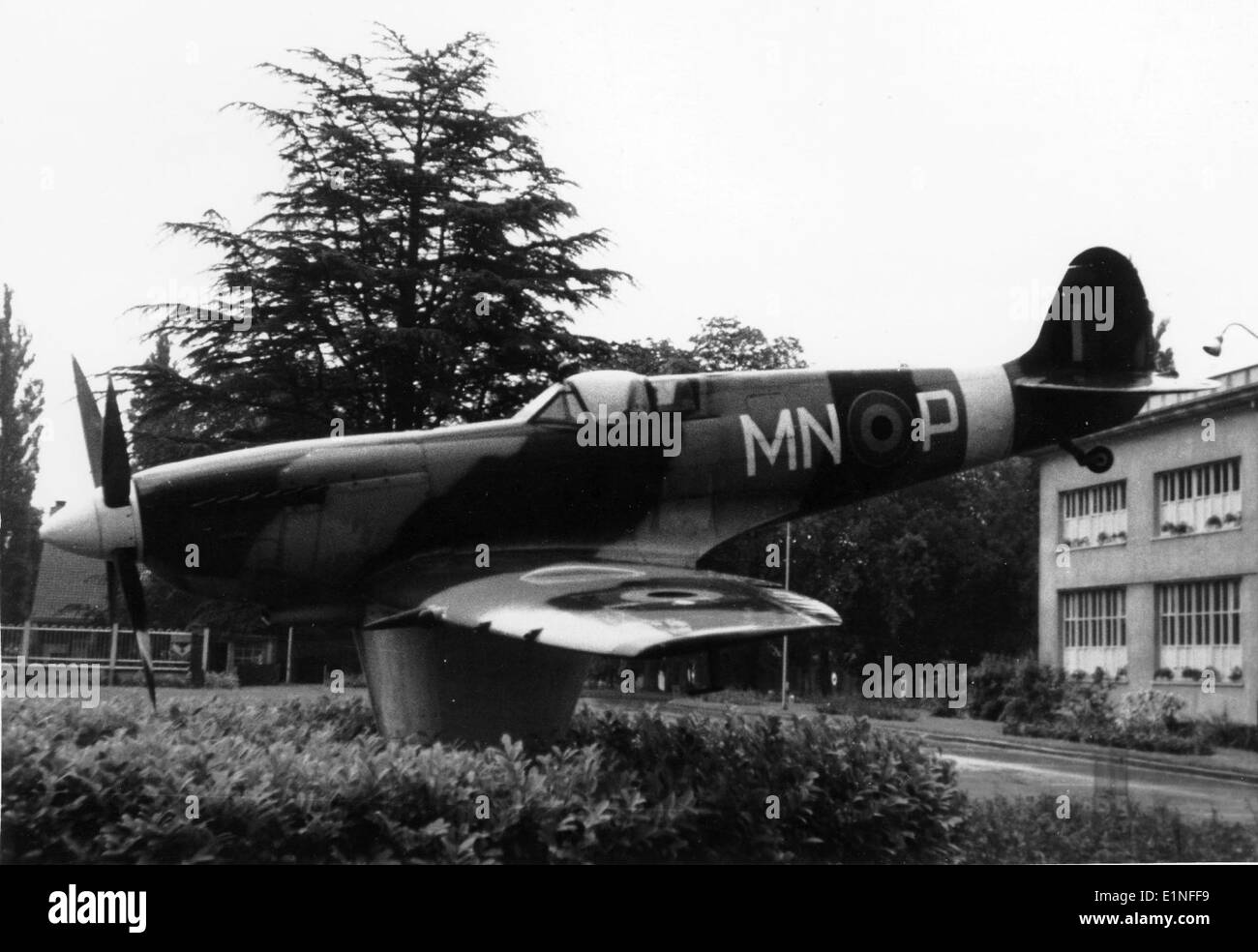 Supermarine Spitfire Mk.IXc, MK912, Saffraanberg, Belguim Stock Photo ...