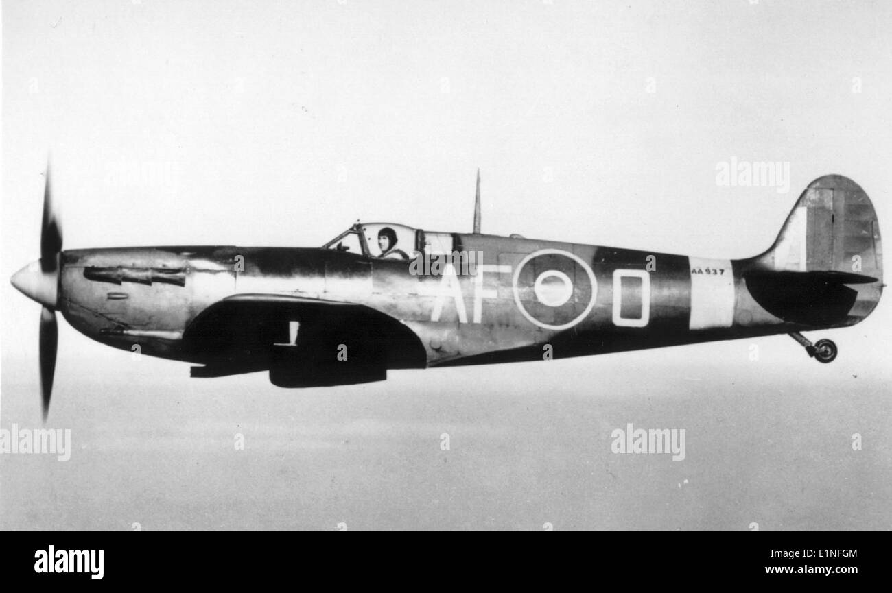 The Supermarine Spitfire Mk.Vb, AA937, was a notable aircraft from the ...