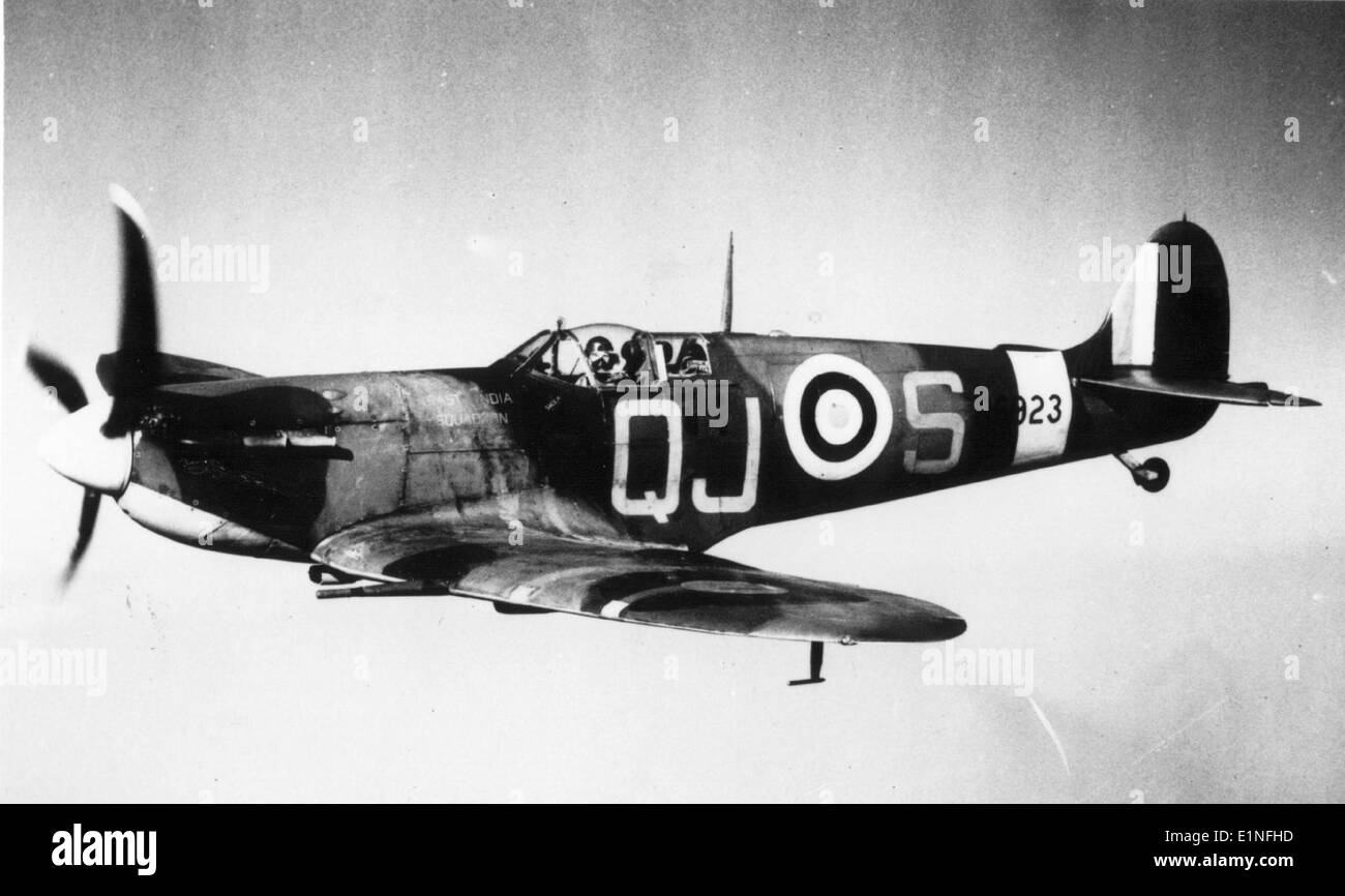 The Supermarine Spitfire Mk.Vb, serial number R6923, was assigned to No ...