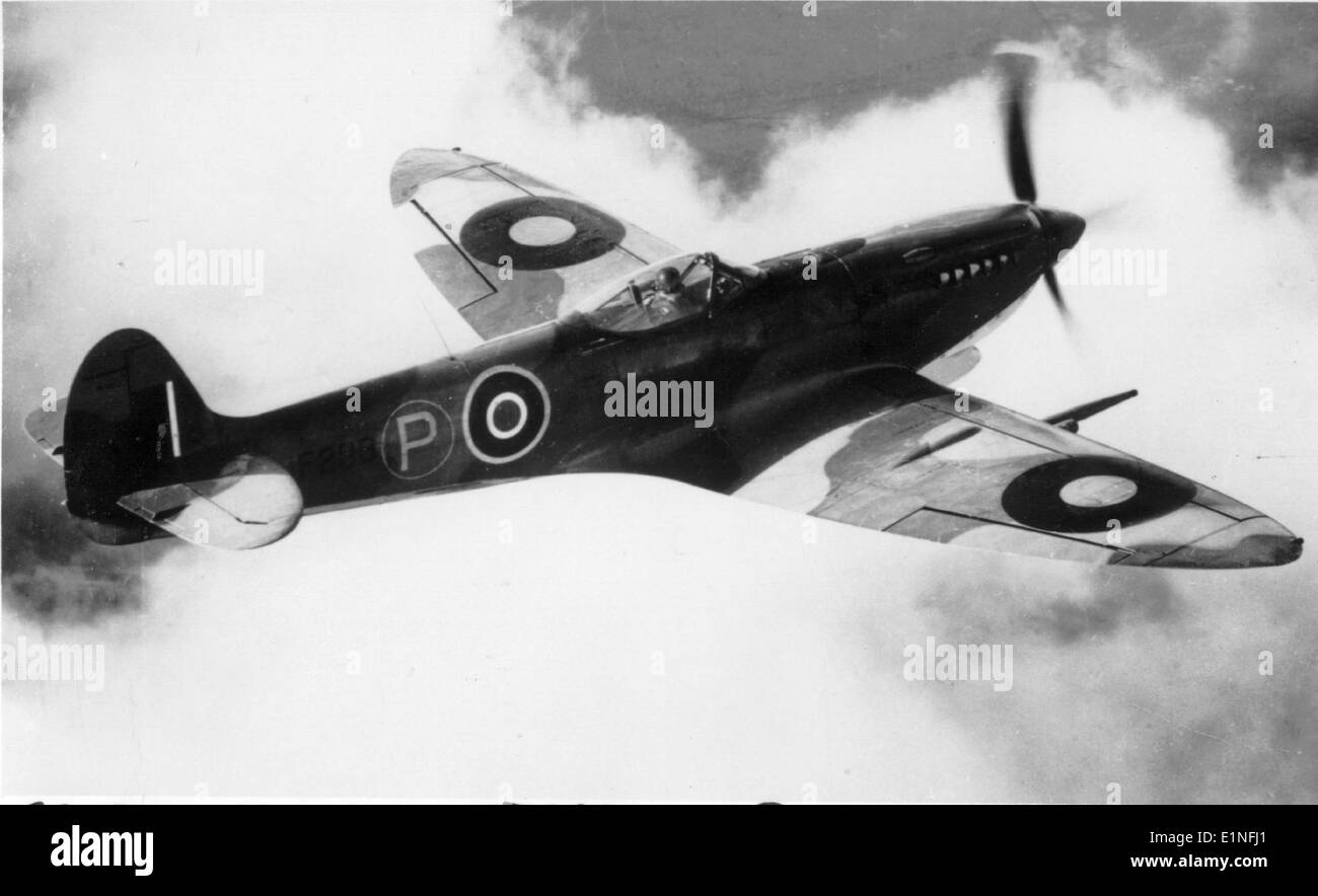 The Supermarine Spitfire Mk.VIII was a British World War II fighter ...