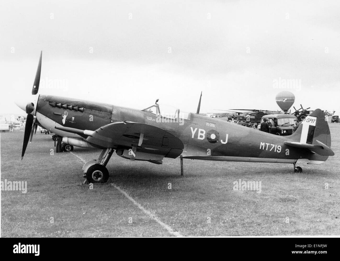 The Supermarine Spitfire Mk.VIIIc, registered MT719, was a prominent ...