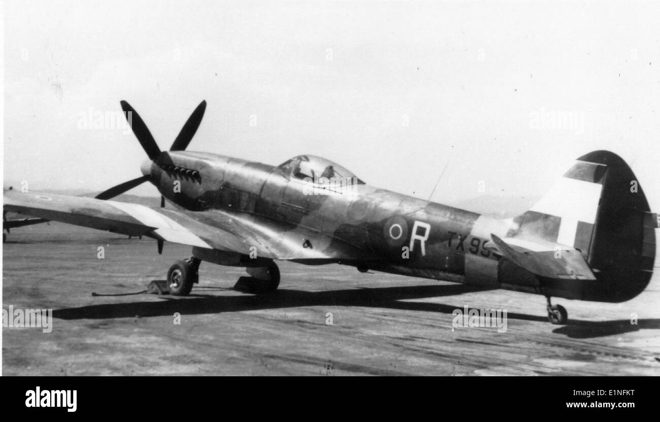 The Supermarine Spitfire Mk.XIVe, TX994, was a British fighter aircraft ...