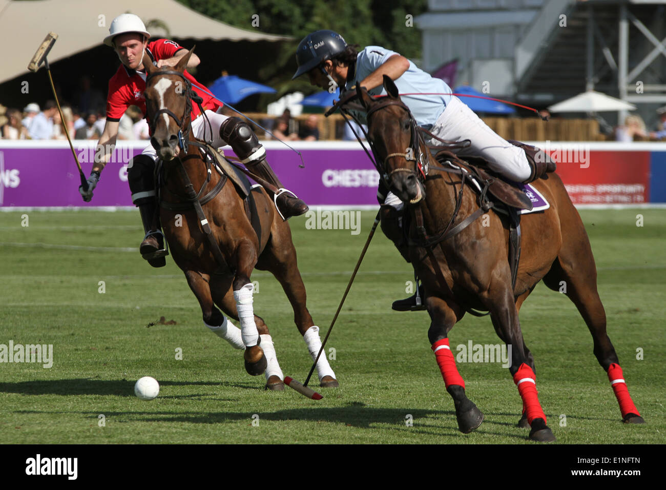 Oscar Mancini of Team Buenos Aires v Charlie Wooldridge of Team Beijing ...